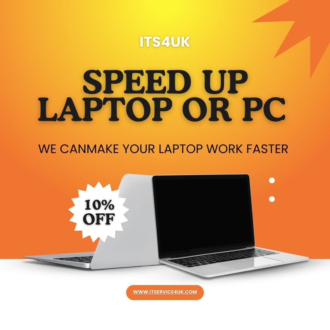 How to Speed Up Your Slow Laptop or Computer - Computer Service ITS4UK